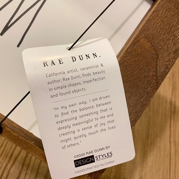 Rae Dunn | Wall Decor | Rae Dunn Washroom Wood Farmhouse Sign Nwt Cute ...